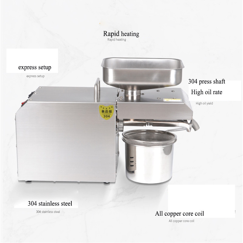 Mini aceite de la eficacia alta que hace máquina funcionamiento ...